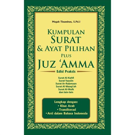 Buku Praktis Kumpulan Surat Dan Ayat Pilihan Plus Juz Amma Lazada