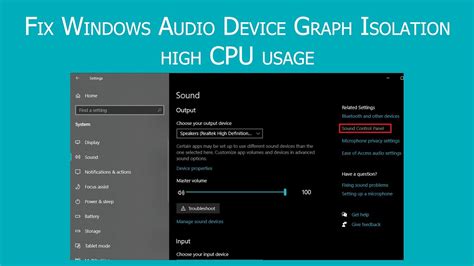 Windows Audio Device Graph Isolation 50 Cpu At Bella Pflaum Blog