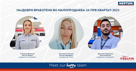 Најдобри вработени во малопродажба за прв квартал 2023