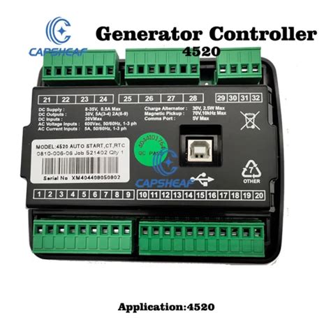 Generator Auto Start Control Panel Module Dse Deepsea Ats Amf 4520