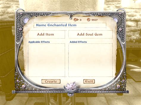 File OB Img Enchanting Menu UESP Wiki The Unofficial Elder Scrolls Pages