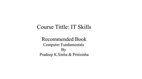 It Skills Lecture On Binary Number Conversionpptx