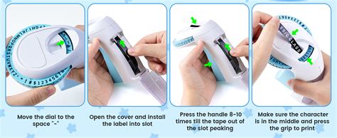 Label Maker Machine With Tapes 3d Embossed Label Maker