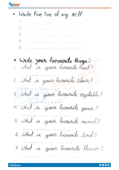 Class 1 Evs Introduction Worksheet With Solution