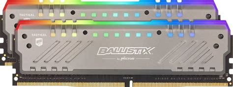 Crucial Ballistix Tactical Tracer Rgb 3200 Mhz Ddr4 Dram Desktop Gaming