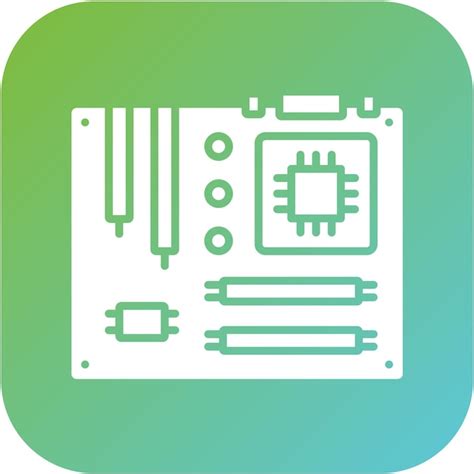 Premium Vector Motherboard Icon Style