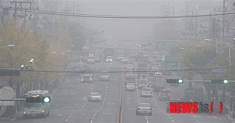 안개 속 출근길