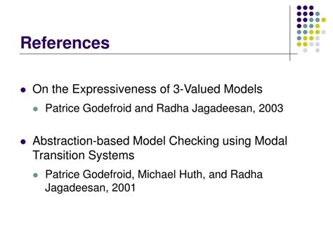 Ppt Using 3 Valued Models In Abstraction Based Model Checking