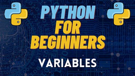Python For Beginners 02 Variables Youtube