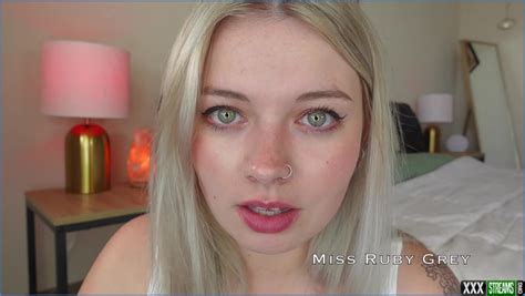 Miss Ruby Grey Cum Eating Obedience Training