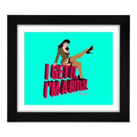 Violet Chachki Fine Art Print Dragover