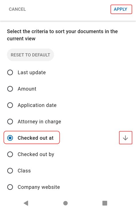 Aodocs Mobile Customize Your Views Aodocs Knowledge Base