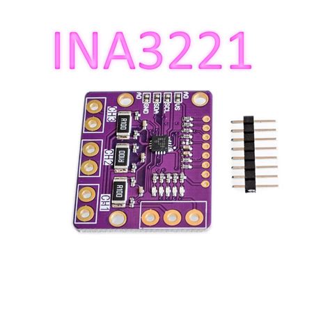 Jual INA3221 3221 Power Supply Voltage Monitor Sensor Module Triple Channel Shunt IIC I2C SMBUS