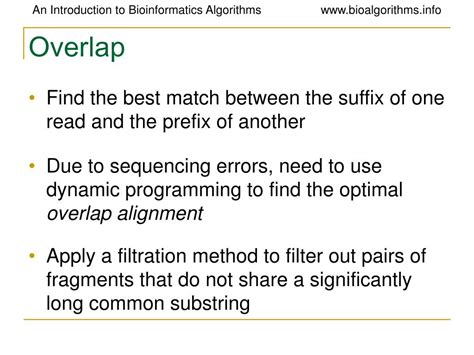 Ppt Graph Algorithms In Bioinformatics Powerpoint Presentation Free Download Id 3306524