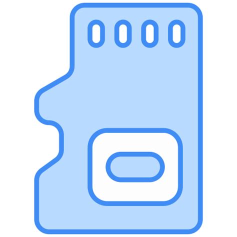 Memory Card Generic Color Lineal Color Icon