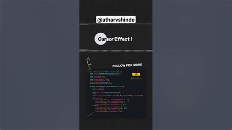 Cursor Effect Coding Pythonlearning Frontenddevelopment Learnpython Programminglanguage C