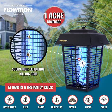 Reliable Bug Zapper For Outdoor Spaces 1 Acre Coverage Flowtron — Skymall