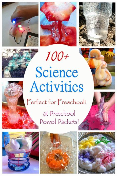 Engaging Science Activities For Preschoolers Preschool Powol Packets