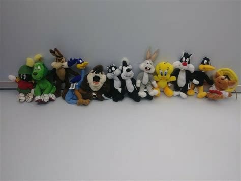 Warner Brothers Looney Tunes Plush 1999 Set Of 12 Lot 2017236853