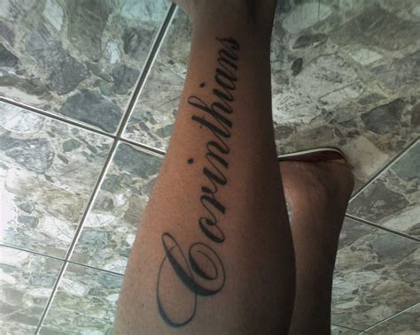 Corinthians O Time Do Povo Marcar O Corinthians Em Sua Pele Você