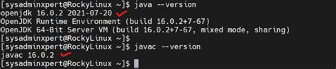How To Upgrade Java 11 To Java 16 On Rocky Linux Or Almalinux