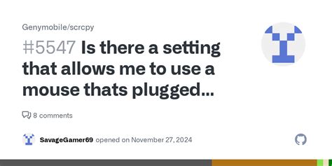 Is There A Setting That Allows Me To Use A Mouse Thats Plugged Into The Pc On The Virtual