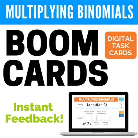Multiplying Binomials Using Foil Kates Math Lessons