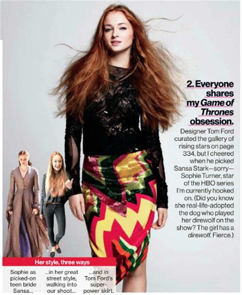 Sophie Turner US Glamour Magazine Sep Sophie Turner Photo Fanpop