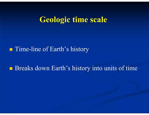 Stratigraphy Geological Time Scale Pdf
