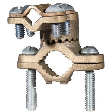 Morris Products 91692 Copper Ground Clamps Serrated Collarr Cable
