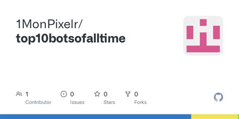 Github 1monpixelrtop10botsofalltime