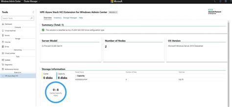 Manage Hpe Proliant Server And Azure Stack Hci With Windows Admin Center Charbel Nemnom Mvp