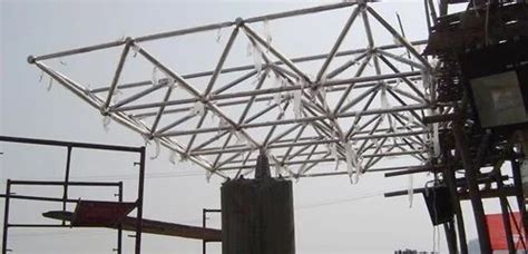 Stainless Steel Modular Space Frame Structure Fabrication For Large Roofs At Square Feet