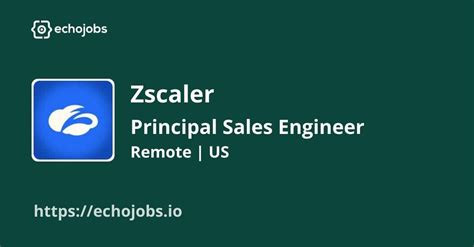 Zscaler Is Hiring Principal Sales Engineer Usd 149k 213k Remote Us