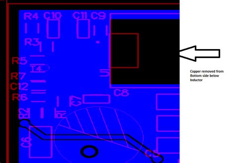 LM Q DCDC Converter PCB Layout Is It Required To Remove Copper On Other Side Below
