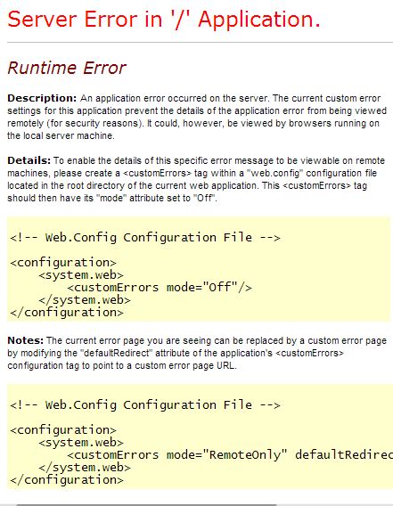 How Do I Get Iis To Tell Me What Errors Are On The Server Stack Overflow