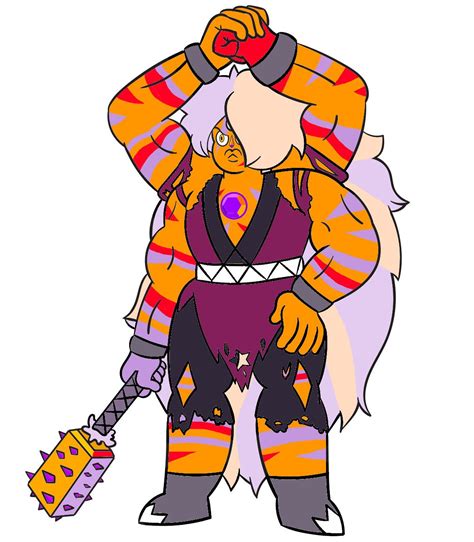 Jasper And Amethysts Fusion Steven Universe Fusion Steven Universe Steven Universe Fan Fusions