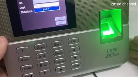 Model Name Number LX Zkteco Biometric Attendance System For Indoor Fingerprint Card Reader