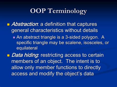 Ppt Introduction To Object Oriented Programming Powerpoint Presentation Id 5540726