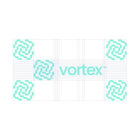 Vortex Grid And Clearspace Logo Design Inspiration Logo Design Logo