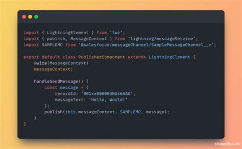 Salesforce Lwc Lightningmessageservice Bestpractices