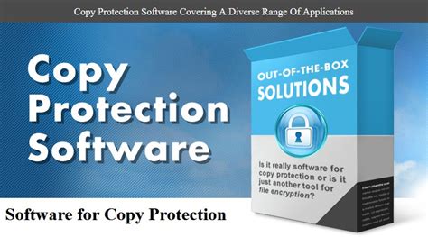 Copy Protection Software