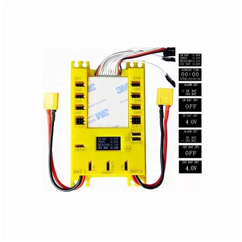 1 Piece RC Hobby Model Parts Mini Servo Distribution Board Section Board With LED Screen