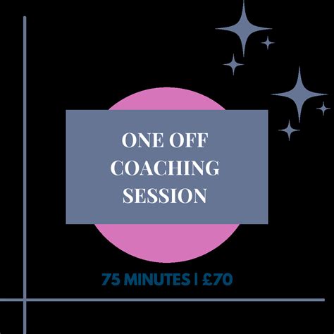 One Off Coaching Session — Sarah J Snape