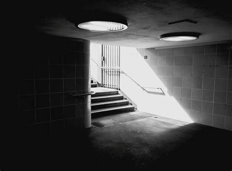 Premium Photo Lights On Ceiling At Subway