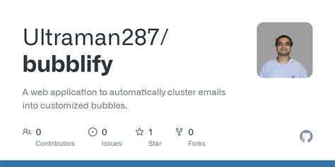 Github Ultraman287bubblify A Web Application To Automatically