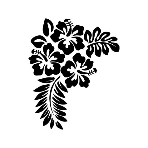 Hibiscus Paper Flower Template Social Media Template