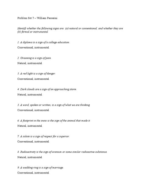 Problem Set 7 Pdf