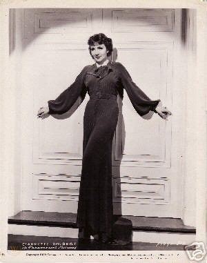 Vintage Claudette Colbert 39 Fashion Portrait Nice 17013561
