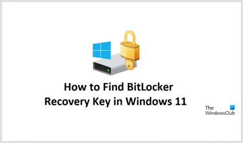 How To Find BitLocker Recovery Key With Key ID In Windows 11